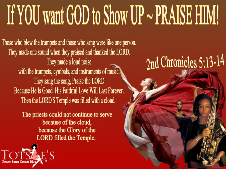 If YOU want GOD to Show UP - Power Surge Ministries, Inc